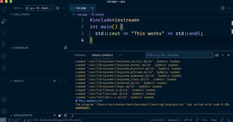 Build And Run Current Active File In Visual Studio Code For C Stack