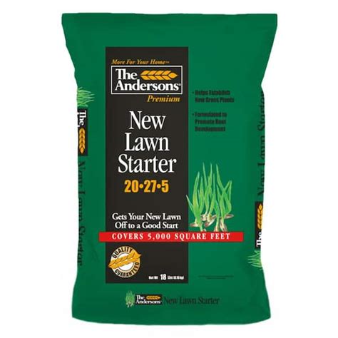 The Andersons 18 Lbs 5000 S Ft New Lawn Starter Lawn Fertilizer 20