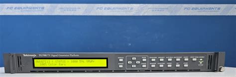 Tg700 Generateur De Signaux Tv Tektronix Fc Equipments