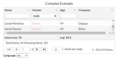 The Best Javascript Data Table Libraries