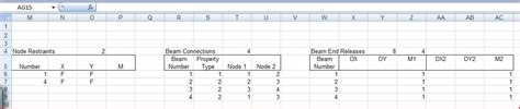 Frame Analysis With Excel 7 Shear Deflections And Support Displacements Newton Excel Bach