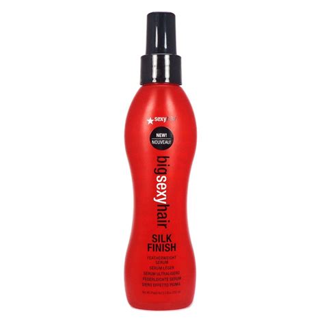 Sexy Hair Big Silk Finish Featherweight Serum 51 Fl Oz Hair Care