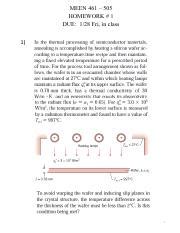 HW01 Pdf MEEN 461 505 HOMEWORK 1 DUE 1 28 Fri In Class 1 1 2 2 3