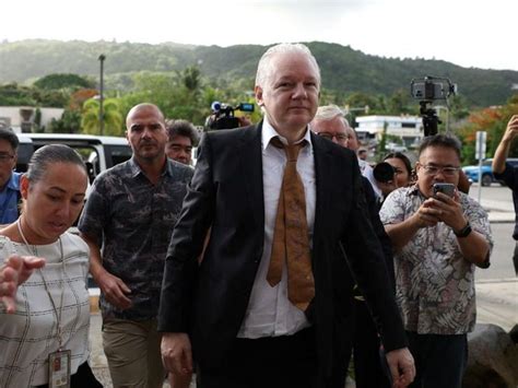 Wikileaks Assange Set To Be Freed After Us Espionage Charge Plea Deal