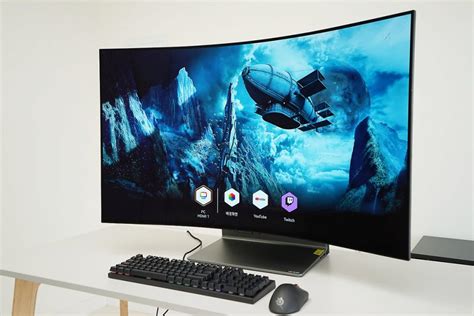올레드로 Flex하다 원하는 대로 조절 가능한 벤더블 게이밍 Tv Lg 올레드 Flex 디픽 Dpick