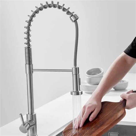 Stainless Steel Kitchen Tap Modern Multifunction Faucet