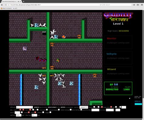 Unpinned Edges And Monsters Image Gauntlet Sanctuary Mod For Dungeon Javascript Engine Moddb