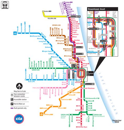 Cta System Map Poster
