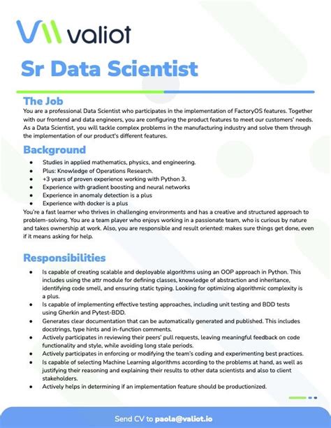 Hiring Datascientist Recruitment Valiot Ai Paola Martinez