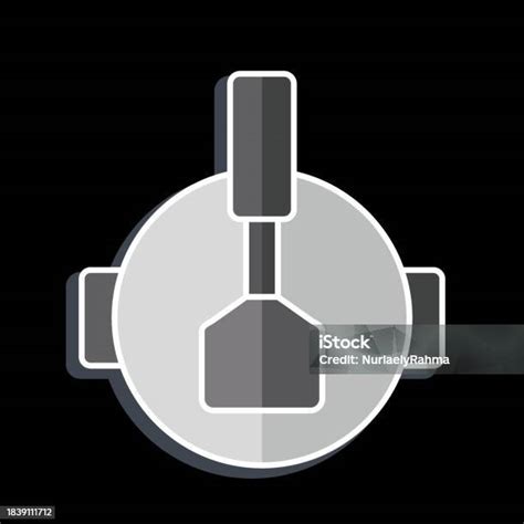 아이콘 볶음 요리 기호와 관련이 있습니다 광택 스타일 심플한 디자인 편집 가능 간단한 일러스트레이션 0명에 대한 스톡 벡터 아트 및 기타 이미지 Istock