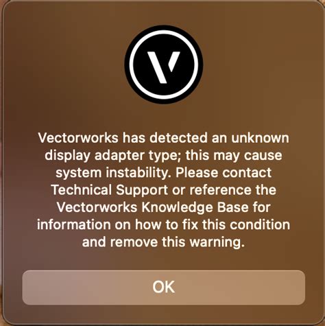 Unknown Display Adapter Troubleshooting Vectorworks Community Board