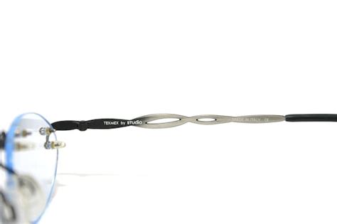 Creative Rimless Eyeglasses Frame 1990s Modern 90… Gem