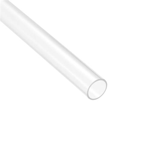 Uxcell Polycarbonate Rigid Round Tubing 305mm1ft Vicedeal