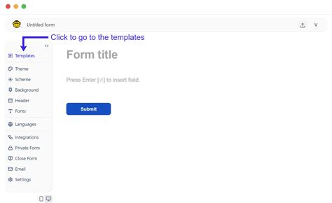Form Templates Formape