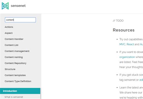 Guide Searching In Guide Docs · Issue 216 · Sensenetsncom Resources