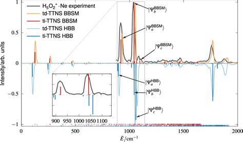 Figure 1 From State Resolved Infrared Spectrum Of The Protonated Water