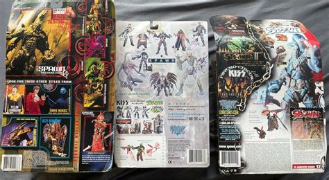 3 pieces original todd mcfarlane spawn series mandarin spawn the