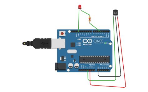 Circuit Design Lm35 Tinkercad