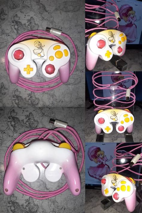 Manette Controller Gamecube Officiel Nintendo Thème Peach 2021 Super