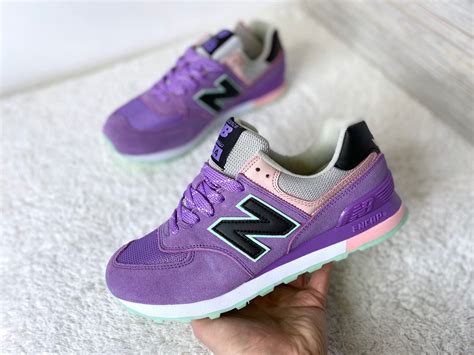 Кроссовки New Balance (Нью Баланс) 574 сиреневые