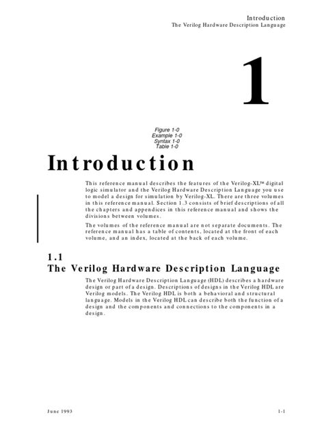 Chap 1 Verilog Pdf Hardware Description Language Subroutine
