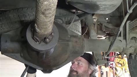 Replace A Rear Pinion Seal On A Gm Chevy 2500 Hd Youtube