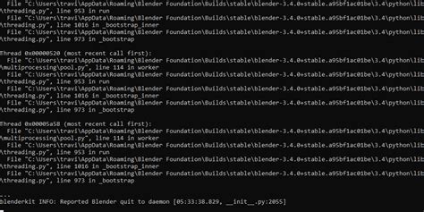 Permissionerror Errno 13 Blenderkit Lagging Blender Unbearably And