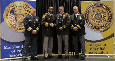 Ccso Captain David Kelly Named Maryland Sheriffs Association Deputy Of