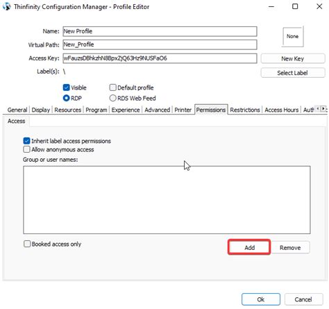 How To Use Permissions To Restrict Available Resources Per User Cybele Software Blogs