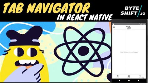 Tab Navigator With Icons React Navigation 5x React Native Tutorial