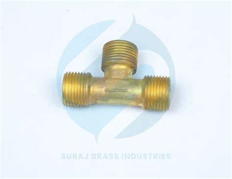 Threaded Brass Tee For Plumbing Gas Chemical At Rs 100 Piece In