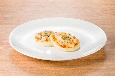 Mini Pizza Presunto E Queijo Assados Gislene