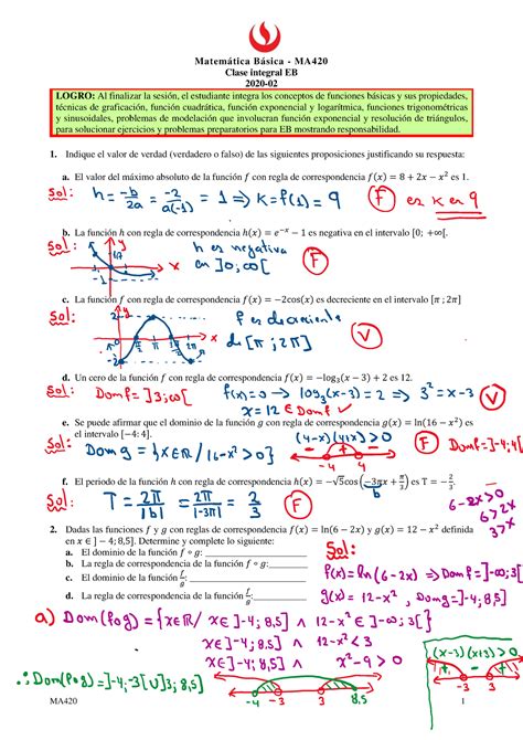 Clase Integral Eb 2020 2 Final Matemática Básica Ma Clase Integral