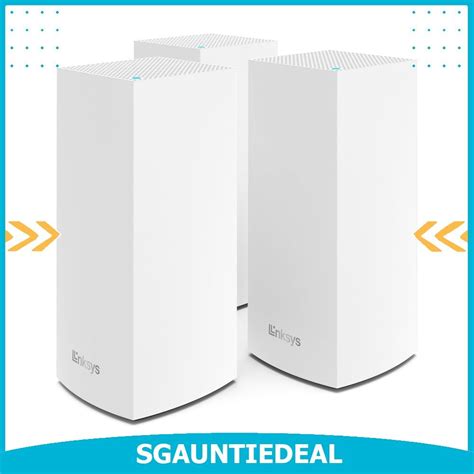 Linksys MX12600 Mesh WiFi Router AX4200 WiFi 6 Router Velop Tri Band WiFi Mesh Router WiFi