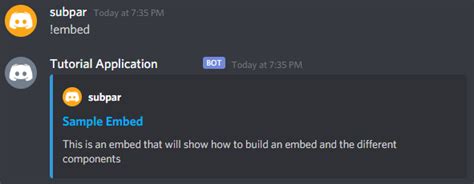 Discord Python Embed Documentation