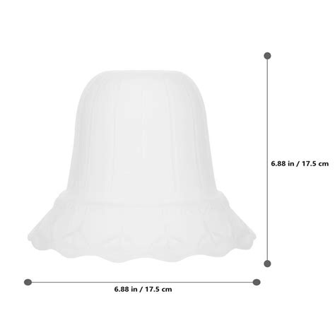 1pc Dustproof Lampshade Glass Lamp Cover Lamp Acce Grandado