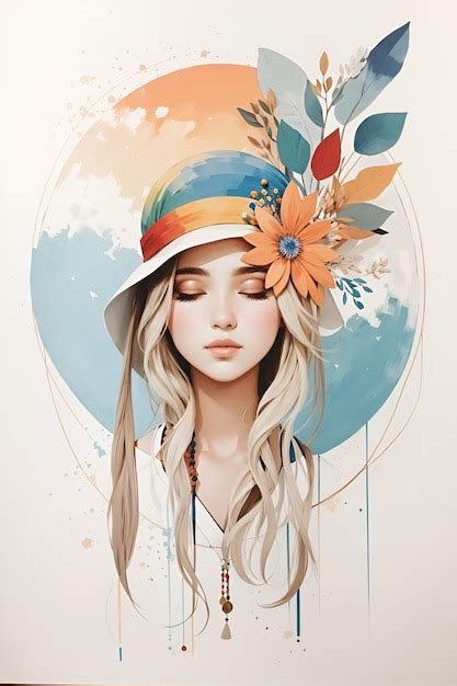 Premium Ai Image Simpleminimalisticartwithmildcoloursusingboh