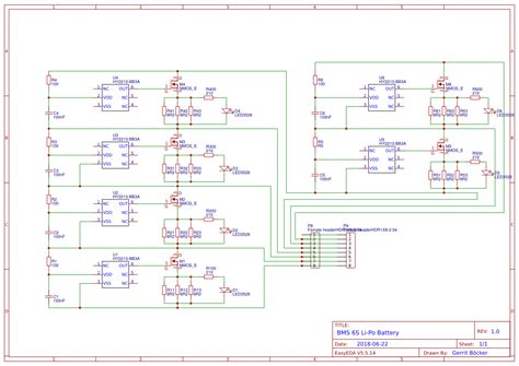 BMS LiPo OSHWLab