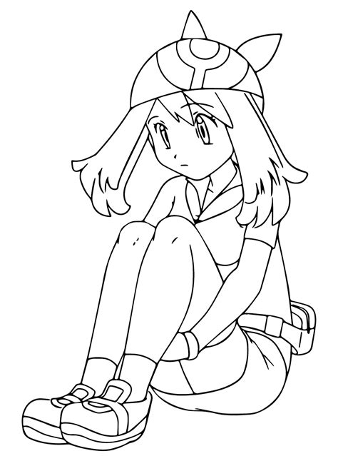 May Pokemon Coloring Page Print Free Printable Coloring Pages