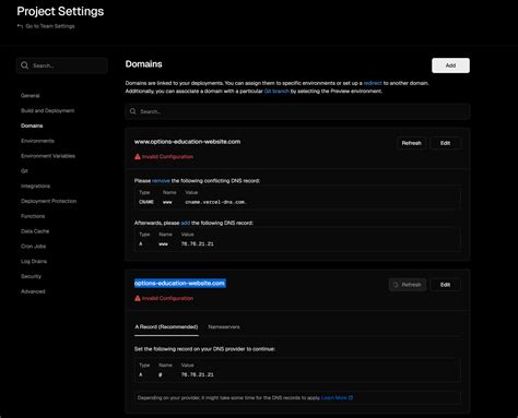 Dns Configuration Invalid Configuration Despite Correct Setup
