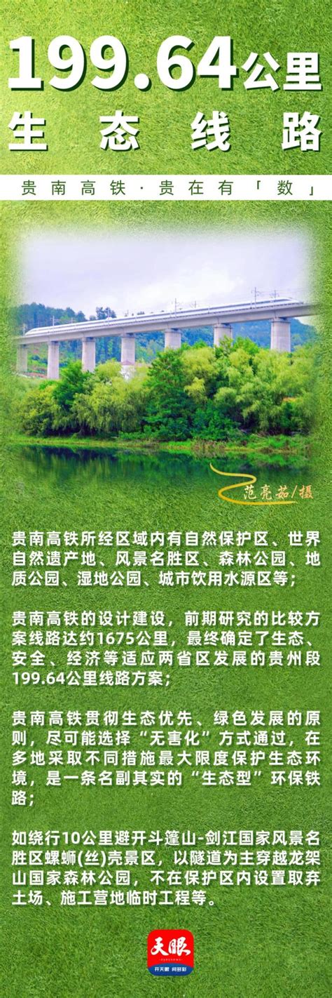 贵南高铁，贵在有“数”澎湃号·政务澎湃新闻 The Paper