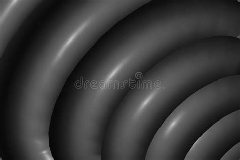 Seamless Abstract Gray Color Geometric Curve Pattern Texture With Lines Background Wallpaper