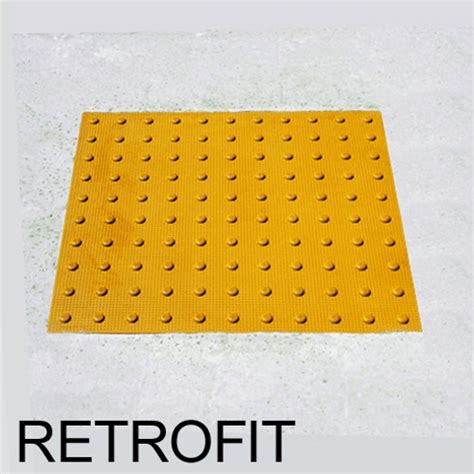 Ultratech 750 Surface Mount Ada Mat Compliant Detectable Warning Tile