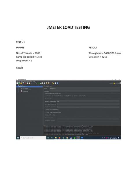 Jmeter Load Testing Pdf