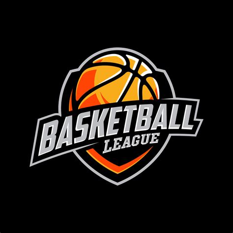 Basketball Club Logo Emblem Designs With Ball Sport Badge Vector