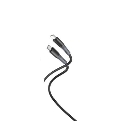 Кабель USB XO NB Q B Type C to Type C PD W black купить за грн в Киеве Украине