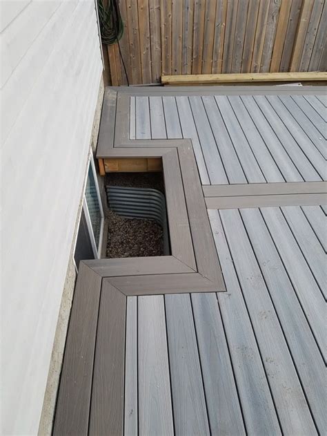 Deck Around Window Well