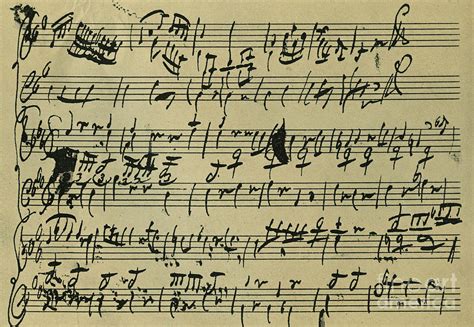 Mozart Sheet Music Handwritten