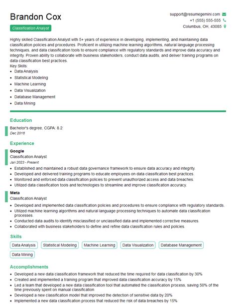 Interview Questions For Classification Standards Interpretation