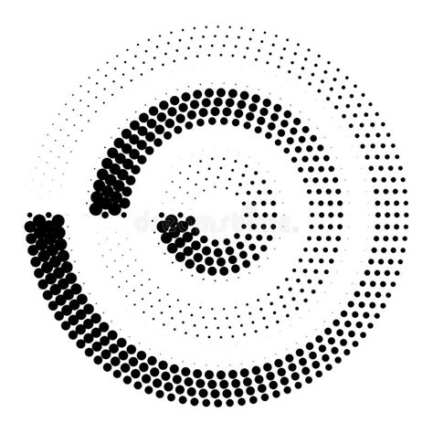 Halftone Design Background Halftone Random Circle Dots Raster Texture Stock Vector